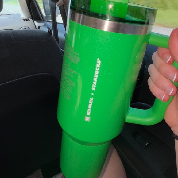 Stanley | Kitchen | Stanley Starbucks Green Pearl 4oz Tumbler Target ...